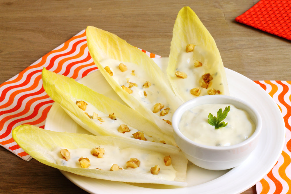 Amuse-bouche : endives au roquefort et aux noix – Oleo-Mac